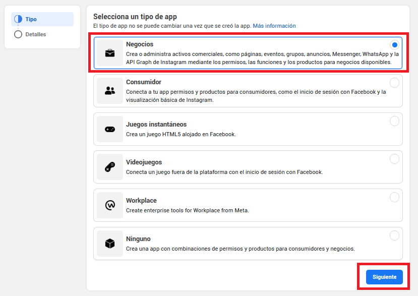 Web App > API Externos > Whatsapp API
